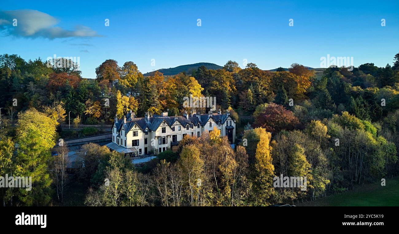 Craigellachie Moray Scotland the Craigellachie Hotel surrounded by many ...