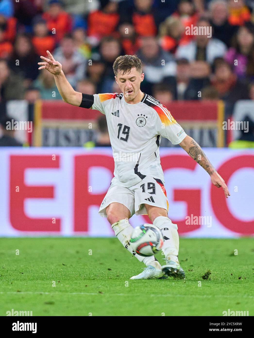 Angelo Stiller, DFB 19 in the UEFA Nations League 2024 match GERMANY ...