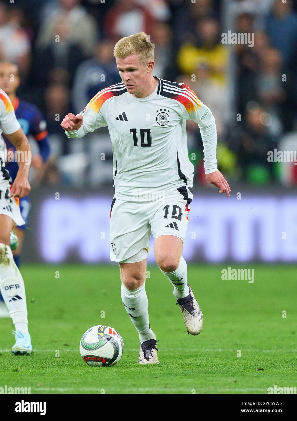 Jonathan Burkhardt, DFB 10 in the UEFA Nations League 2024 match ...