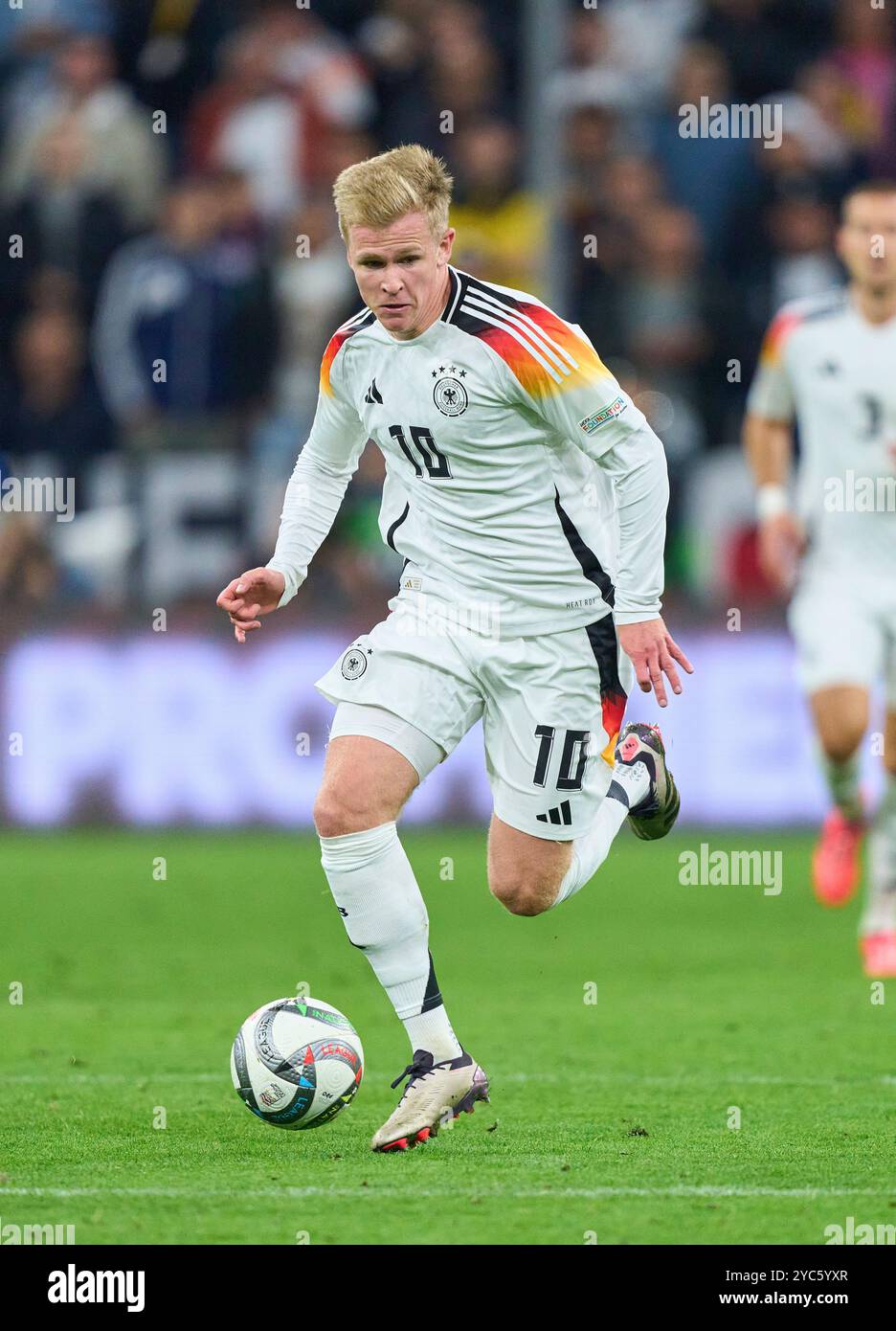 Jonathan Burkhardt, DFB 10 in the UEFA Nations League 2024 match ...