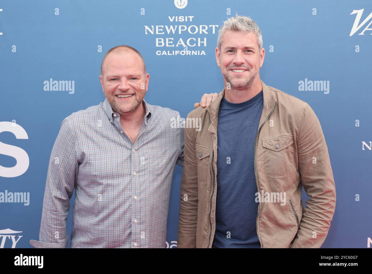 Newport Beach, USA. 21st Oct, 2024. Tom Lofthouse and Ant Anstead ...