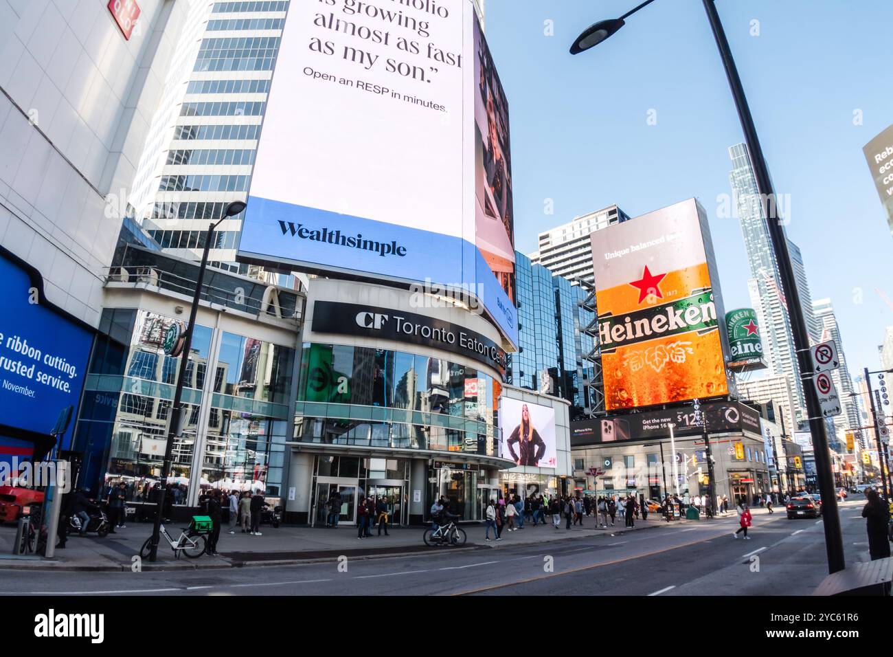 Toronto eaton centre exterior hi-res stock photography and images - Alamy