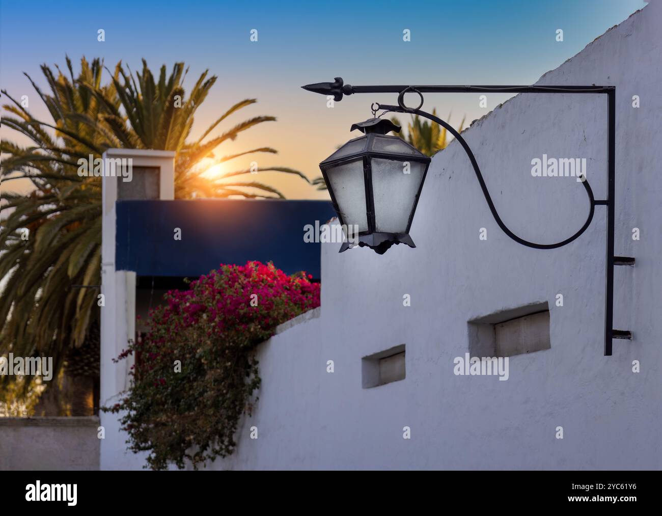 Peru, Colorful colonial houses and streets of Areuipa in historic city ...