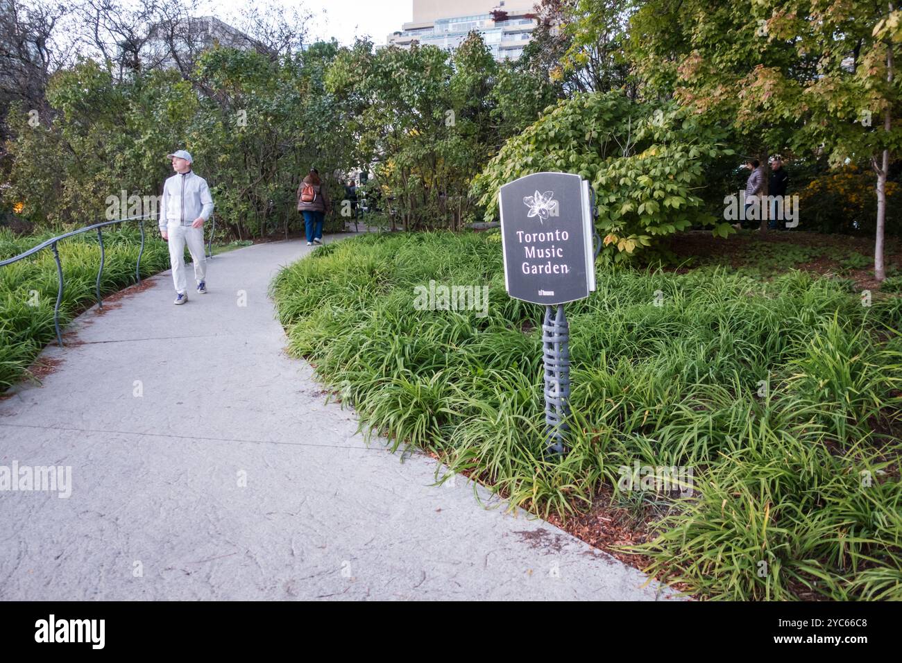 The Toronto Music Garden is an urban park inspired by Bach's music ...