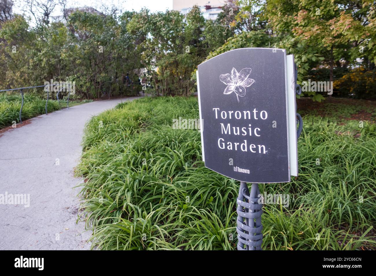 The Toronto Music Garden is an urban park inspired by Bach's music ...