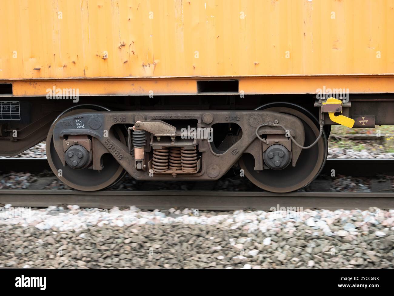 Train wheels hi-res stock photography and images - Alamy