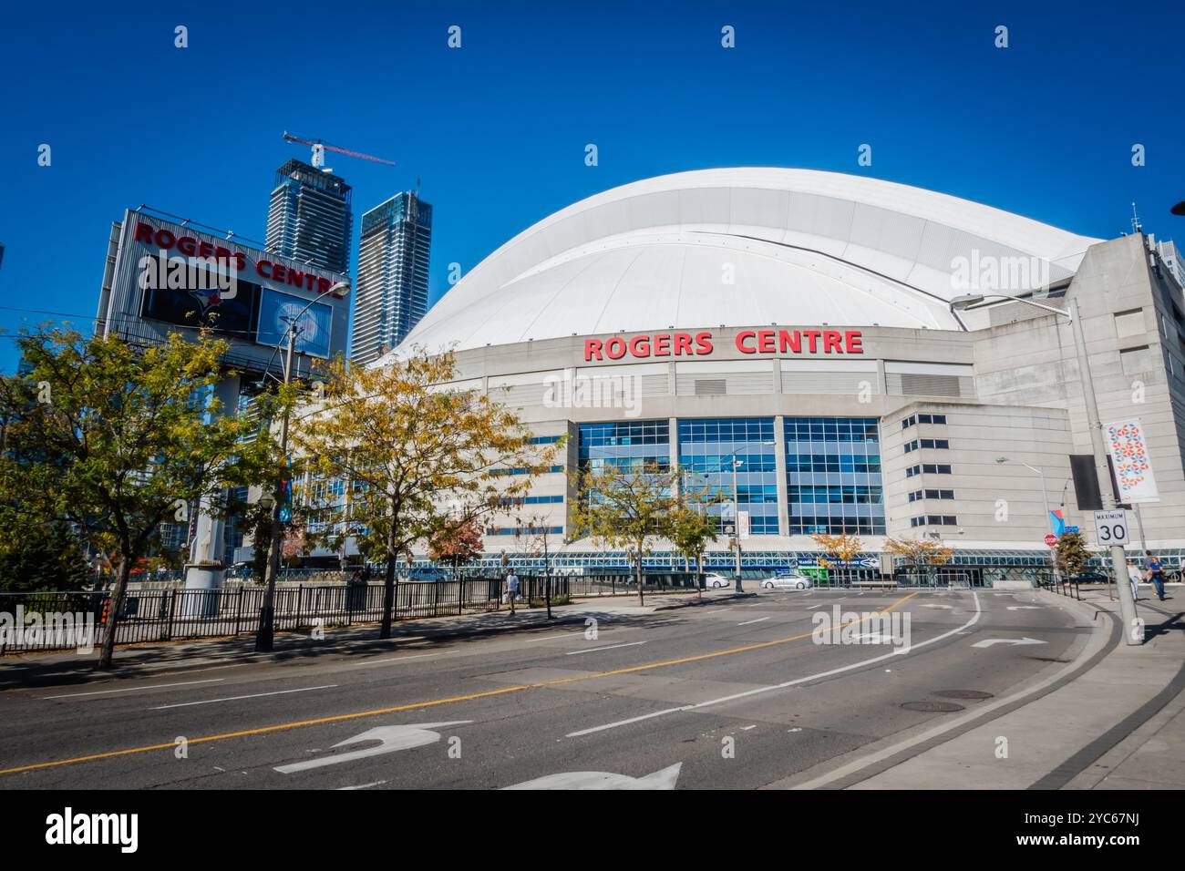 The exterior view of Rogers Centre in Toronto, Canada Stock Photo - Alamy