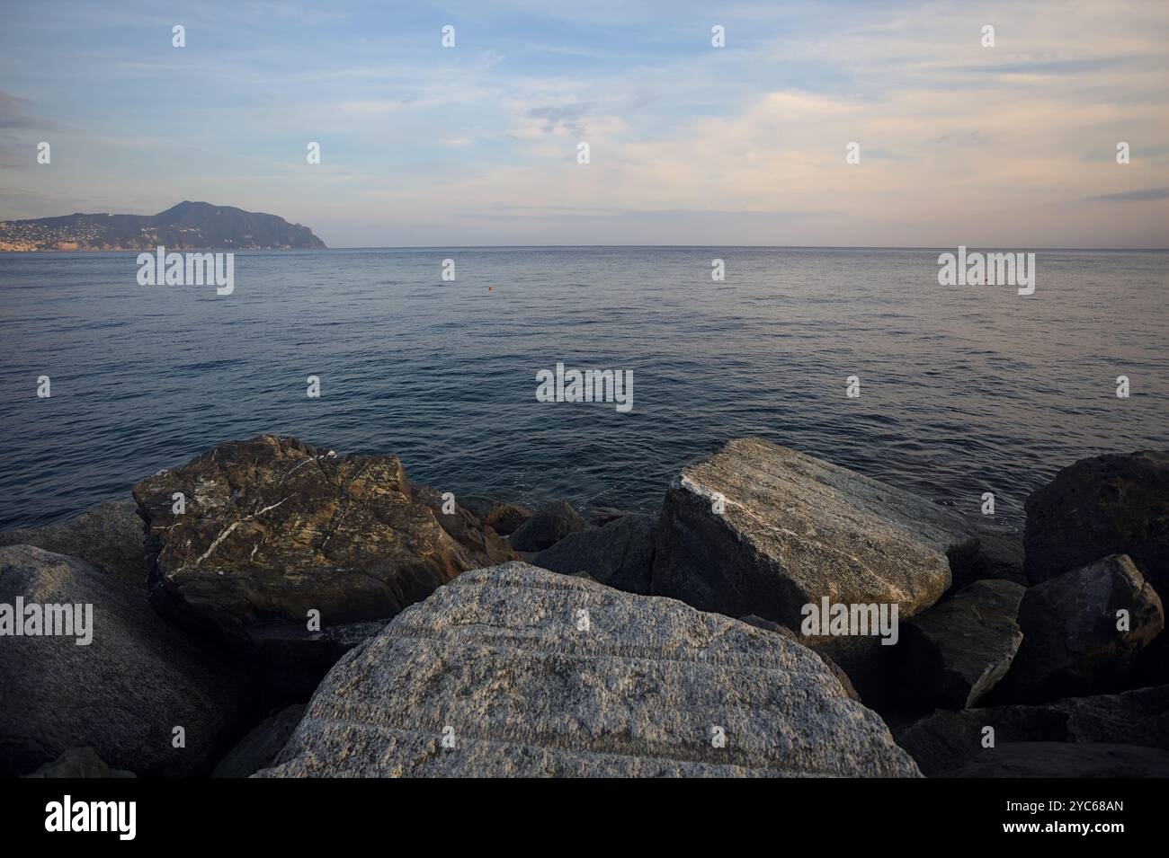 Gold breakwater rocks hi-res stock photography and images - Alamy