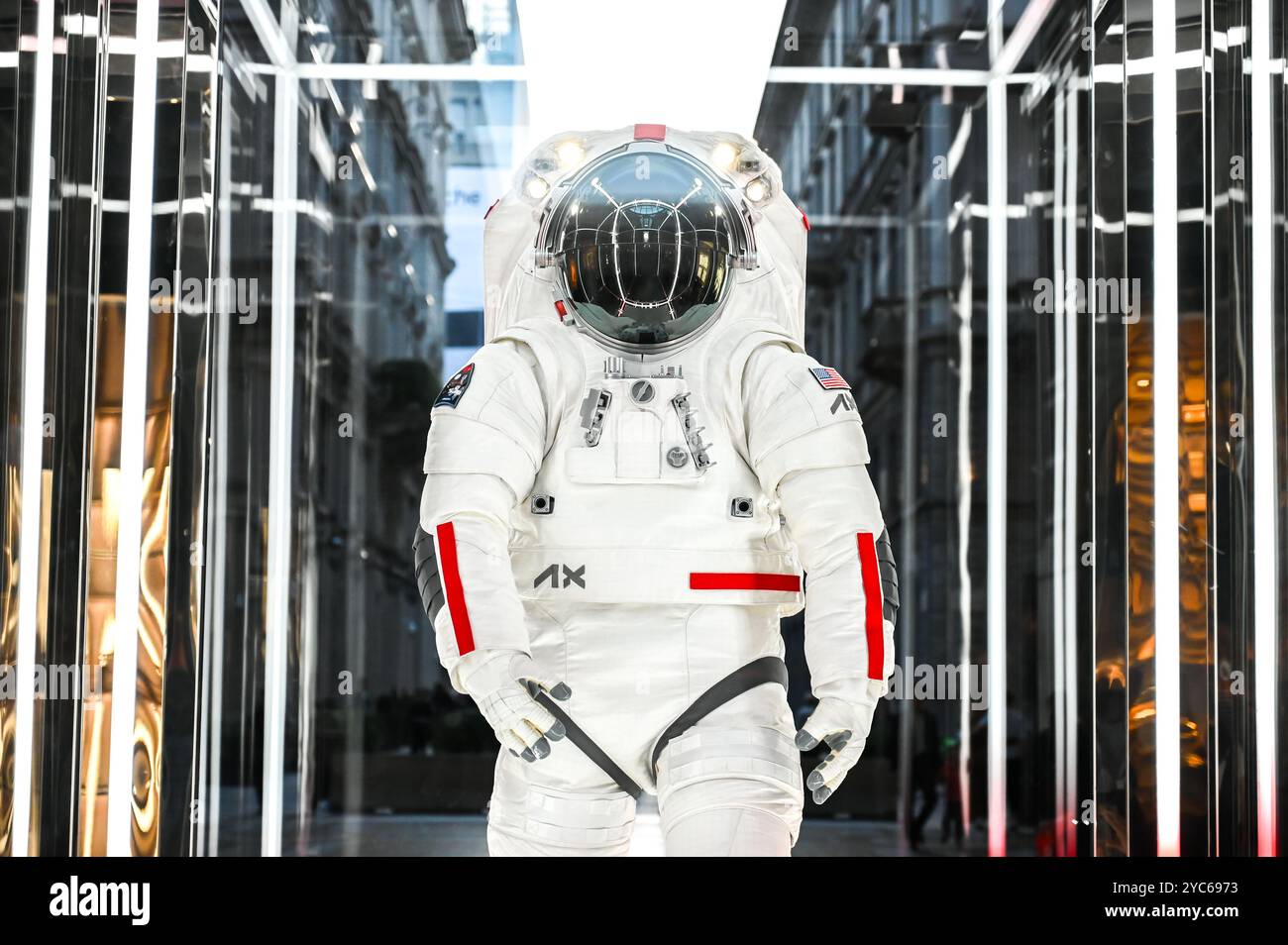 The Axiom Extravehicular Mobility Unit, AxEMU, the spacesuit designed ...