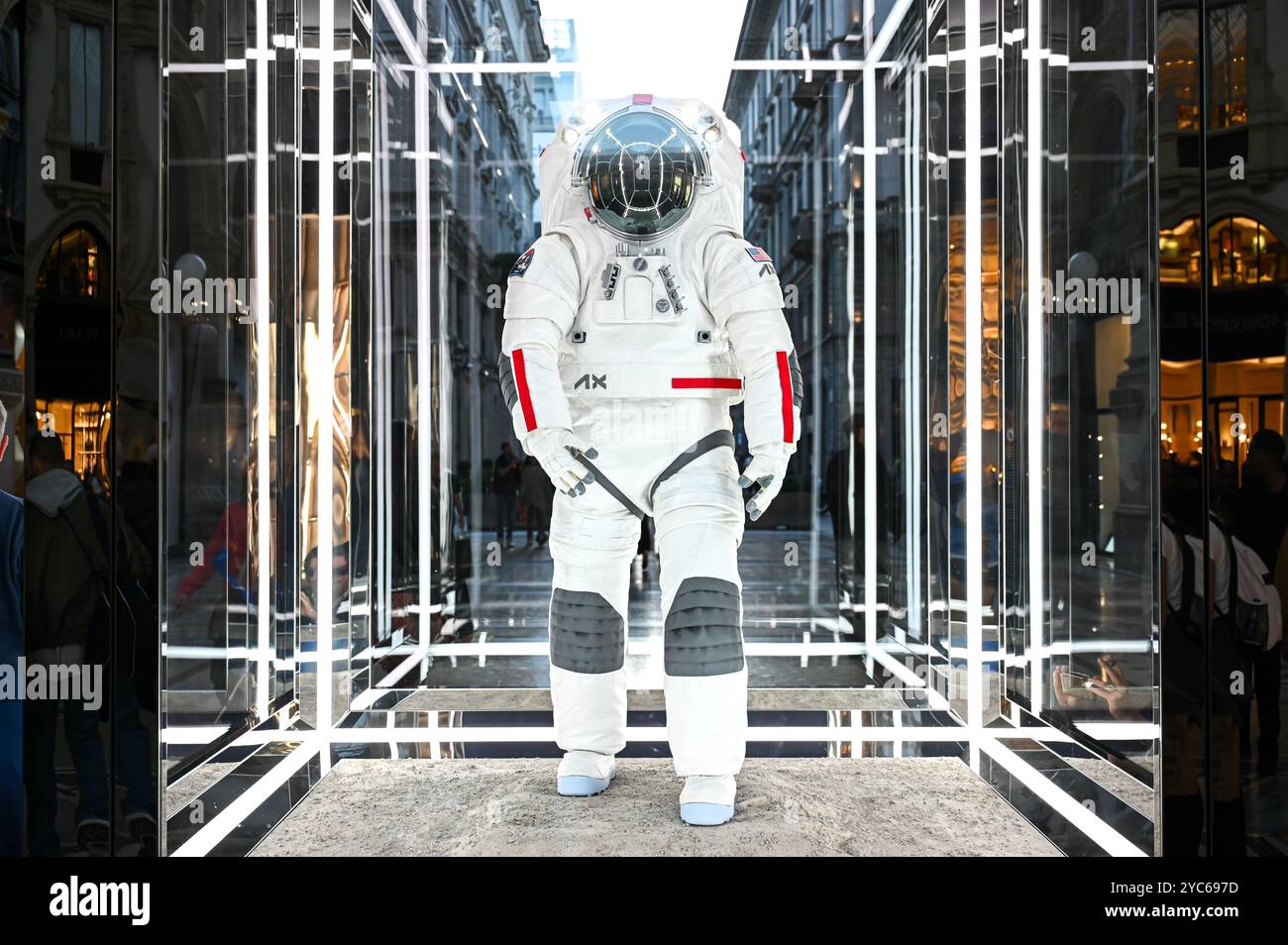 The Axiom Extravehicular Mobility Unit, AxEMU, the spacesuit designed ...