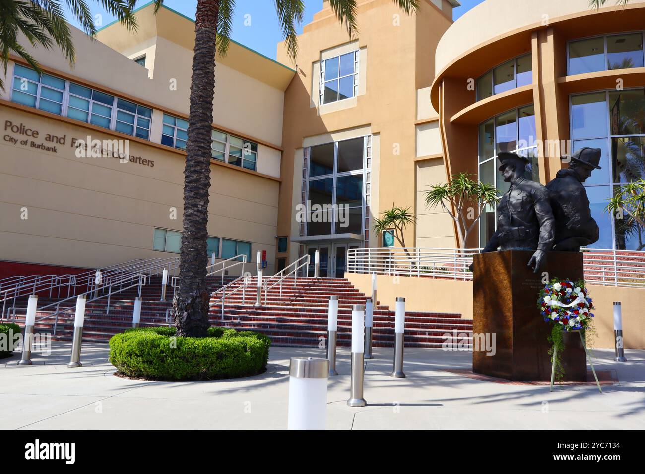 Burbank Police and Fire Headquarters located at 200 N. 3rd Street ...