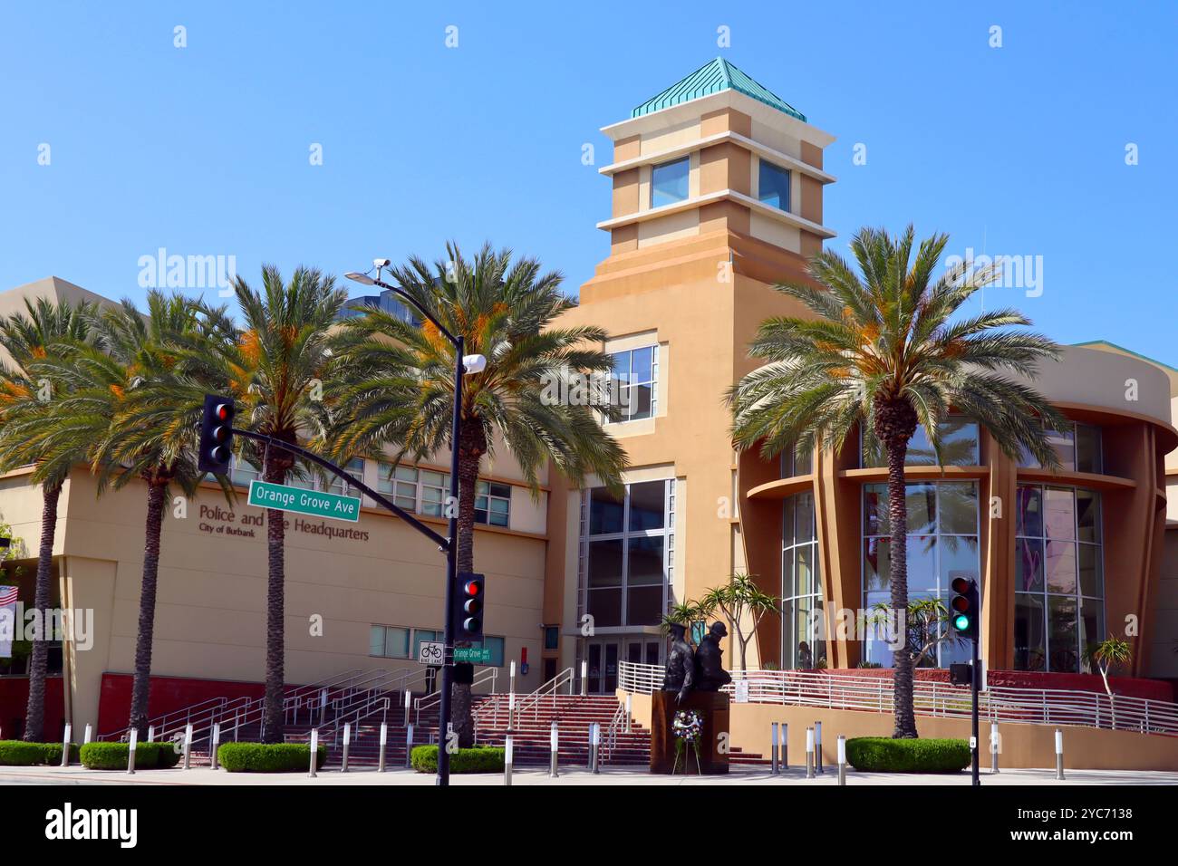 Burbank Police and Fire Headquarters located at 200 N. 3rd Street ...