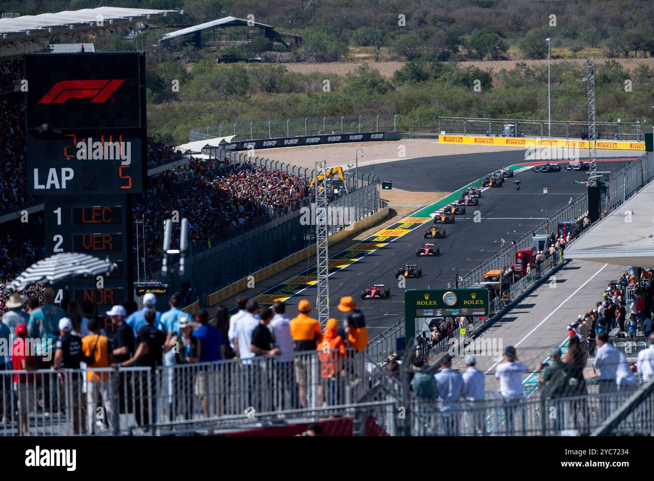 Austin, Vereinigte Staaten. 20th Oct, 2024. Charles Leclerc (Scuderia ...