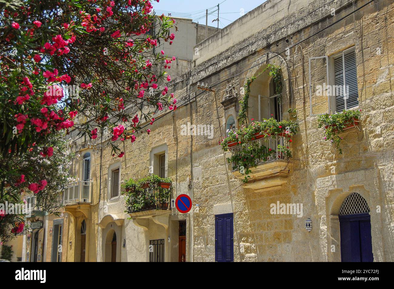 Maltese archipelago - Malta Island - Malta Rabat The town centre Stock ...