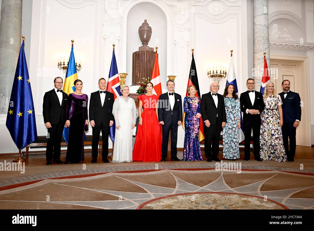 BERLIN, GERMANY 20241021Crown Princess Victoria and Prince Daniel of ...