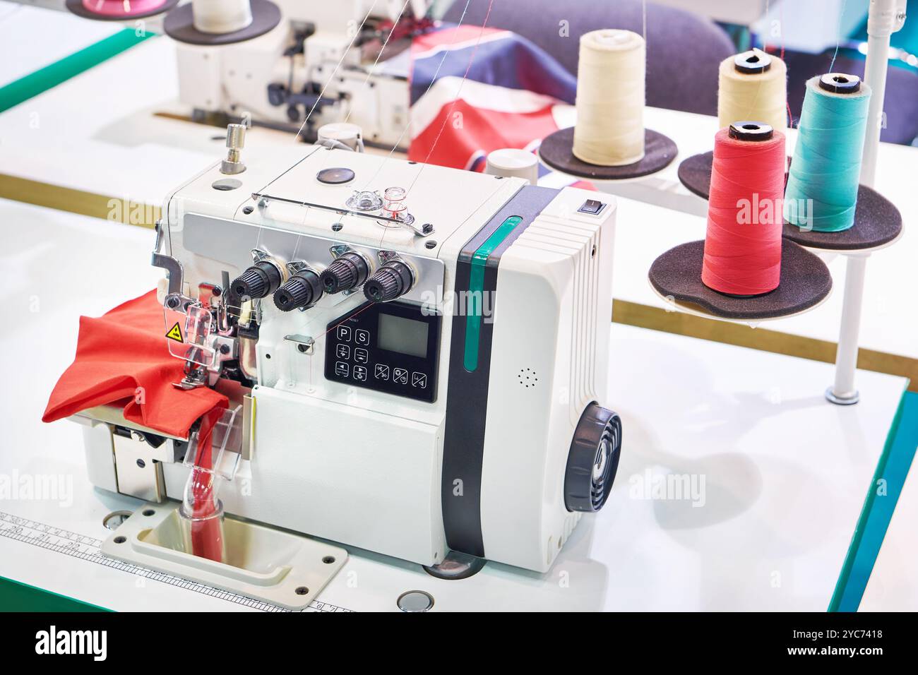 4 thread overlock sewing machine hi-res stock photography and images ...