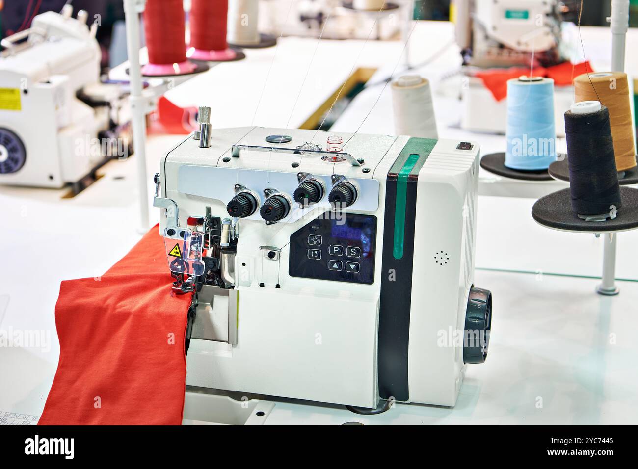 4 thread overlock sewing machine hi-res stock photography and images ...