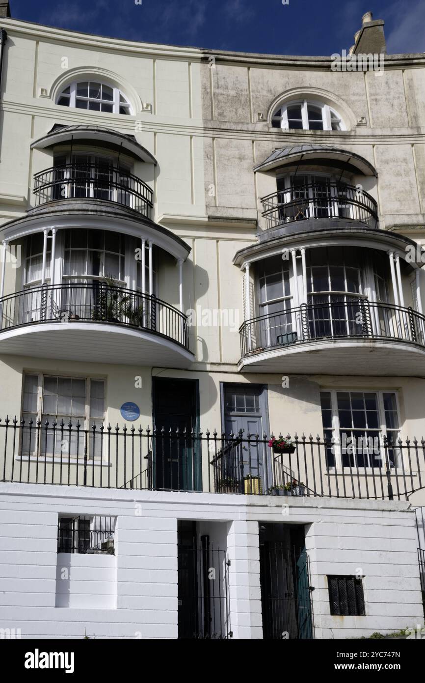 Pelham Crescent, Hastings, East Sussex, England, UK Stock Photo - Alamy