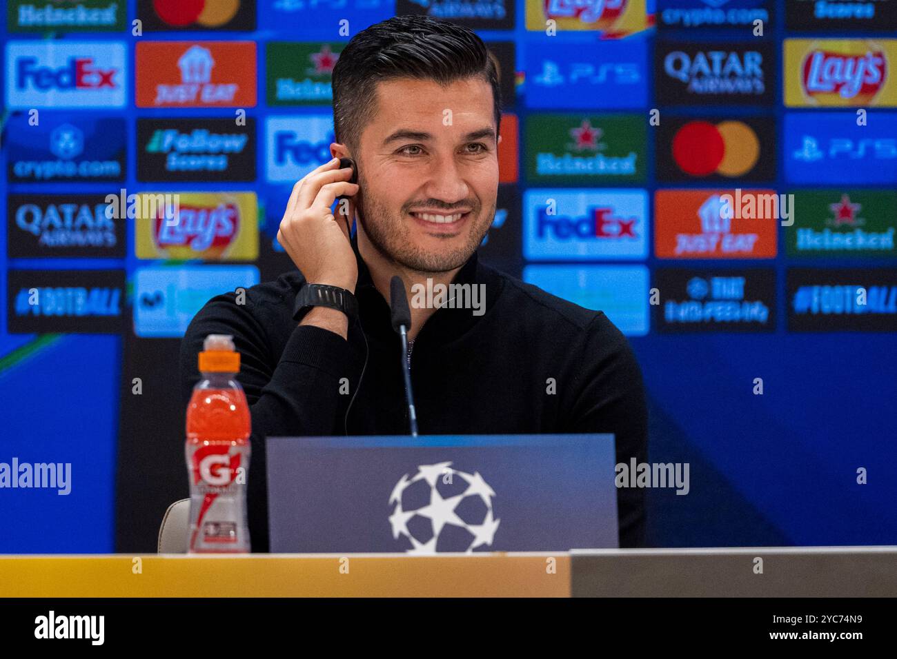 October 21, 2024, Madrid, Madrid, Spain: Nuri Sahin, head coach of ...