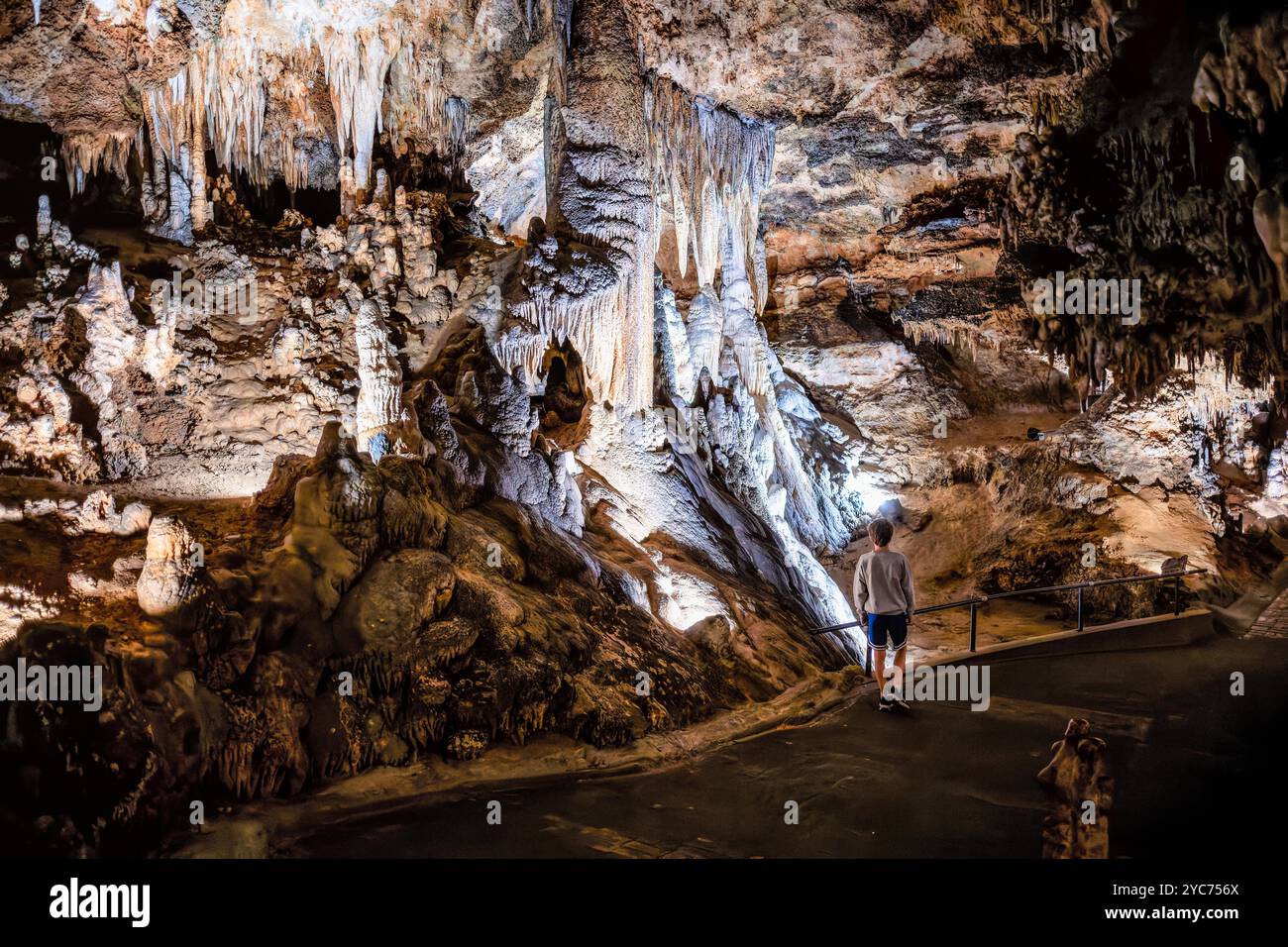 LURAY, Virginia, United States — The extensive cave system of Luray ...