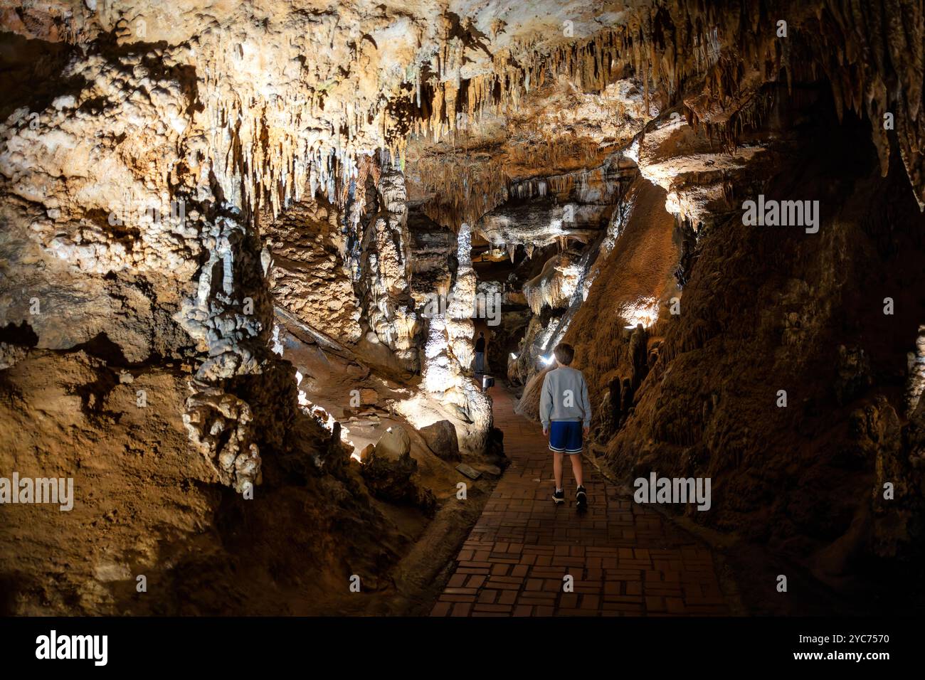 LURAY, Virginia, United States — The extensive cave system of Luray ...
