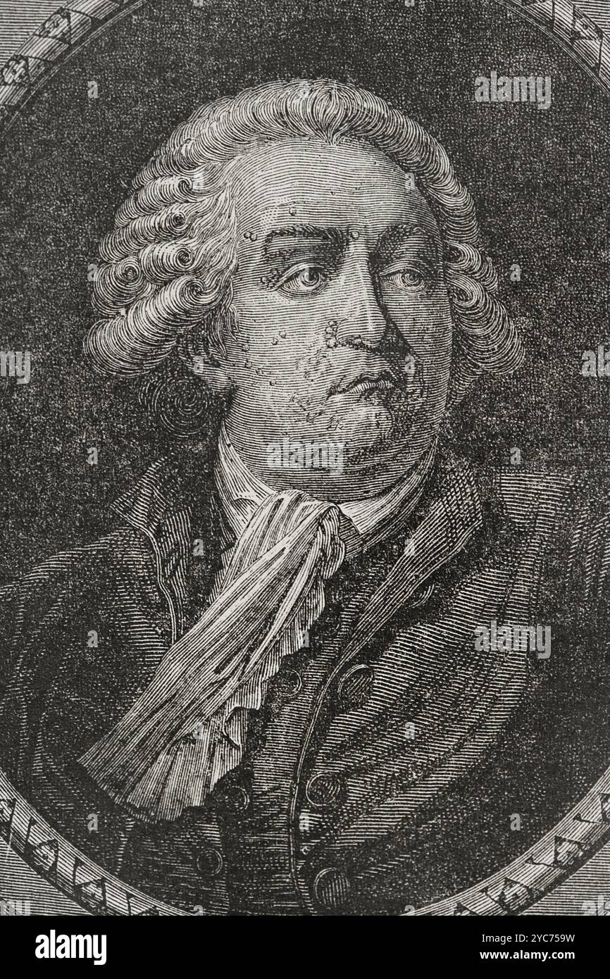 Honoré-Gabriel Riqueti, comte de Mirabeau (1749-1791). French ...