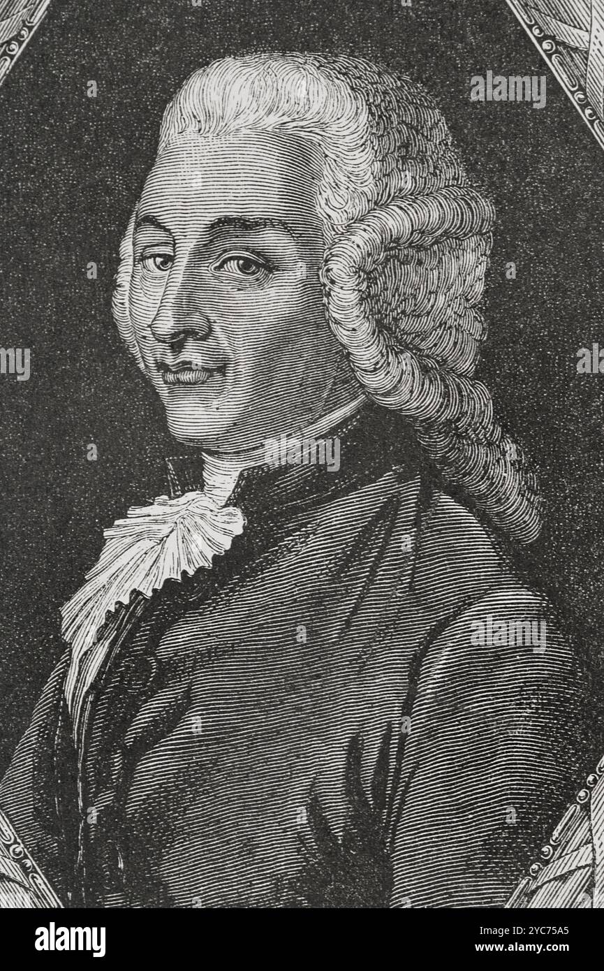 Joseph-Ignace Guillotin (1738-1814). French physician and deputy. On 2 ...