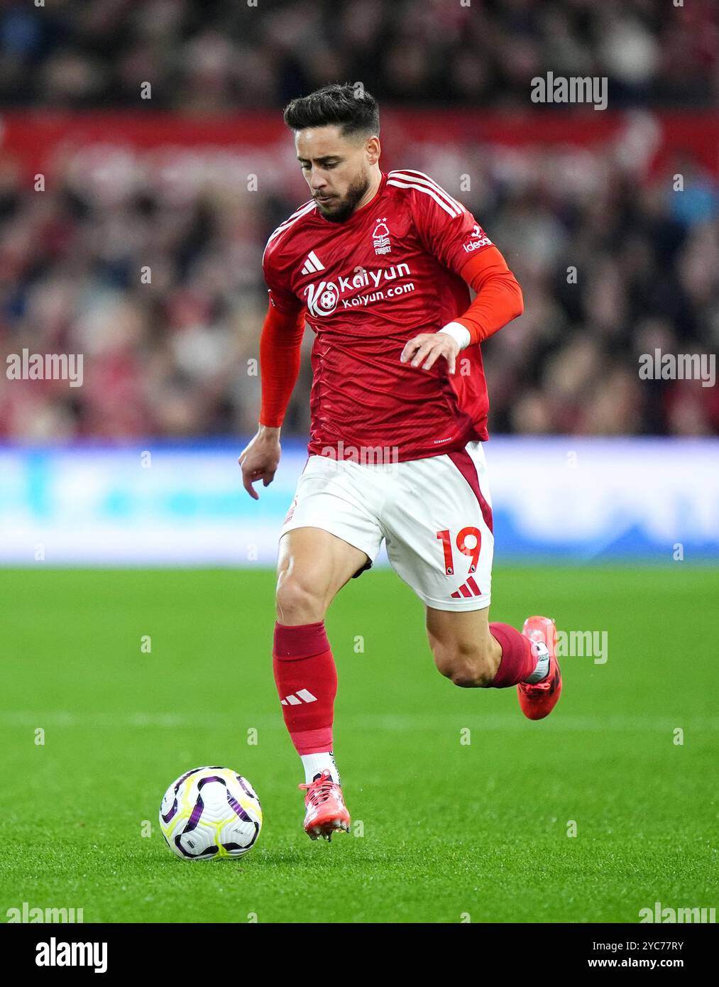Nottingham Forest's Alex Moreno during the Premier League match at the ...