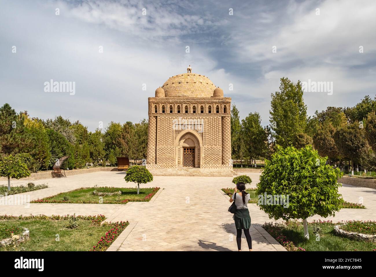 Mausoleum of Ismail Samani, also known as Ismoil Samoniy Maqbarasi and ...