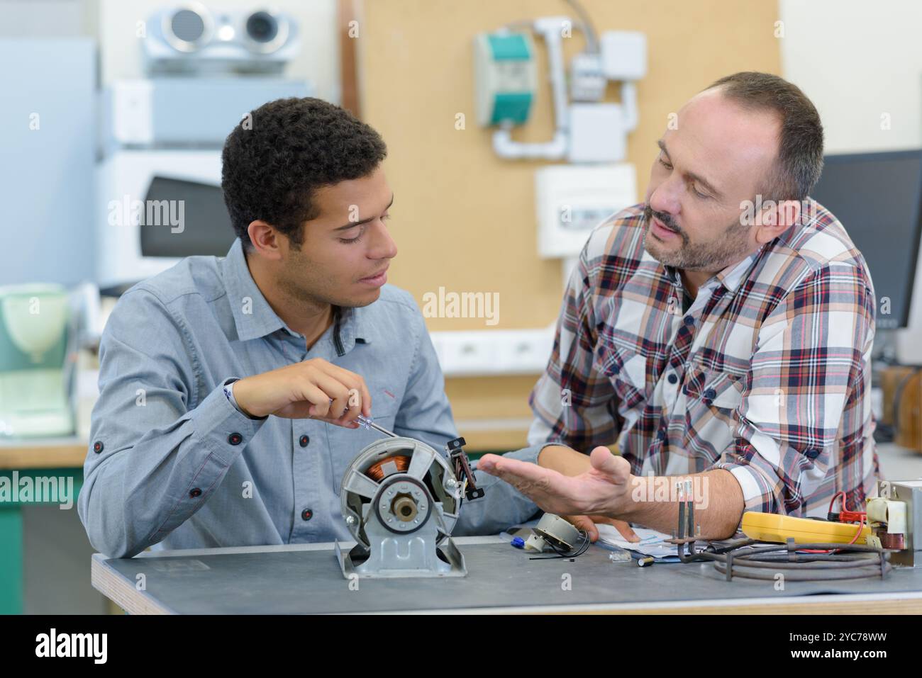 Magneto repair hi-res stock photography and images - Alamy