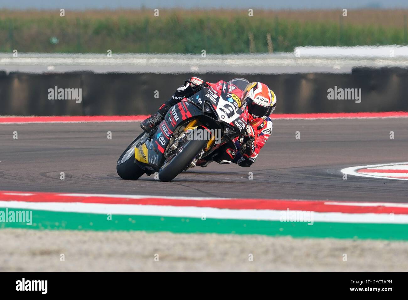 (9) Danilo Petrucci from Italy of Brani Spark Racing Team, rides Ducati ...
