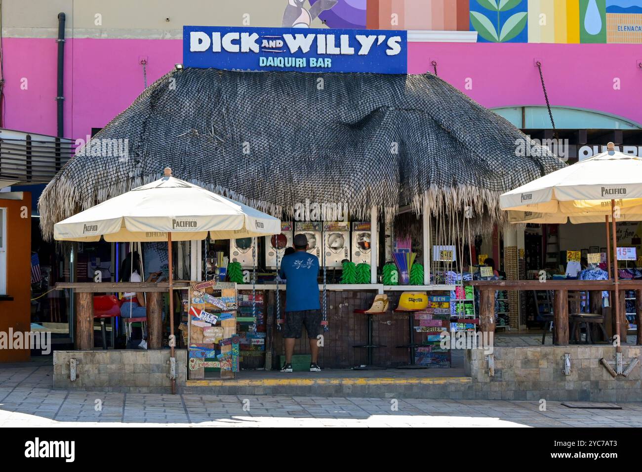 Cabo San Lucas, Mexico - 14 January 20204: Person standing at a bar ...