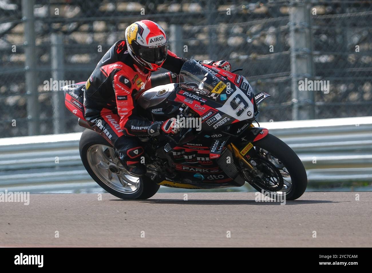 (9) Danilo Petrucci from Italy of Brani Spark Racing Team, rides Ducati ...