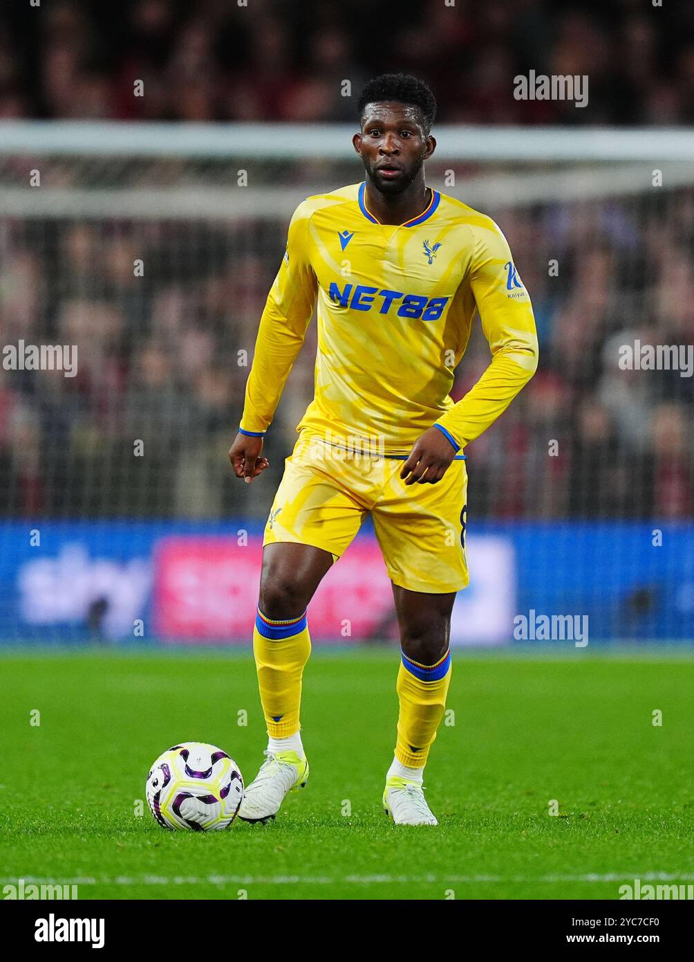 Crystal Palace's Jefferson Lerma during the Premier League match at the ...