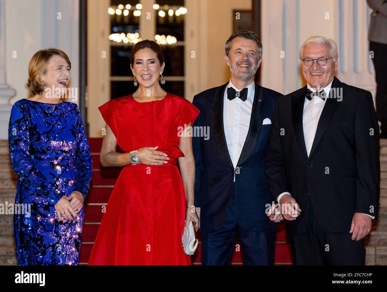 BERLIN, GERMANY 20241021 King Frederik and Queen Mary of Denmark ...