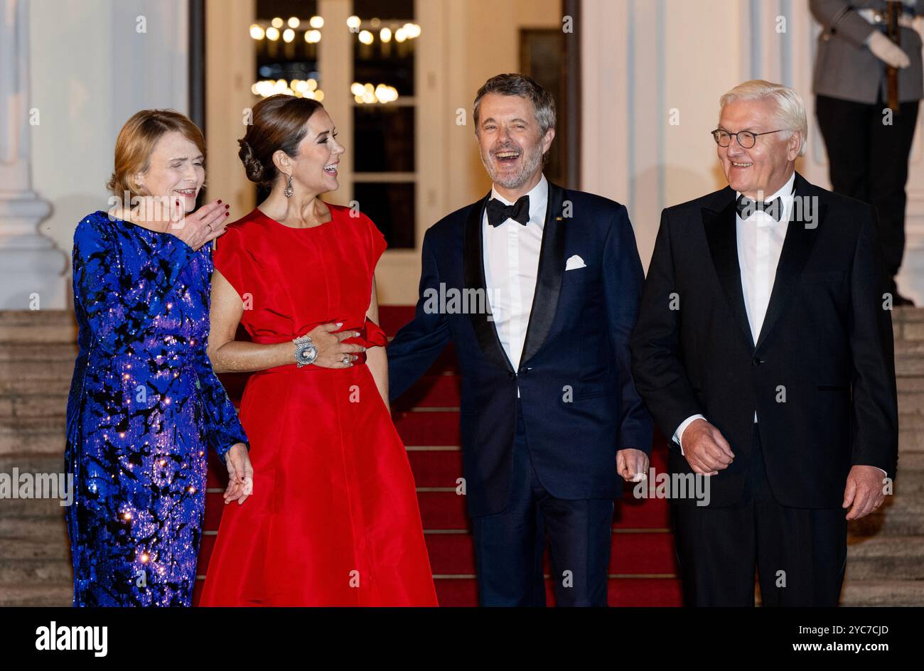 BERLIN, GERMANY 20241021 King Frederik and Queen Mary of Denmark ...