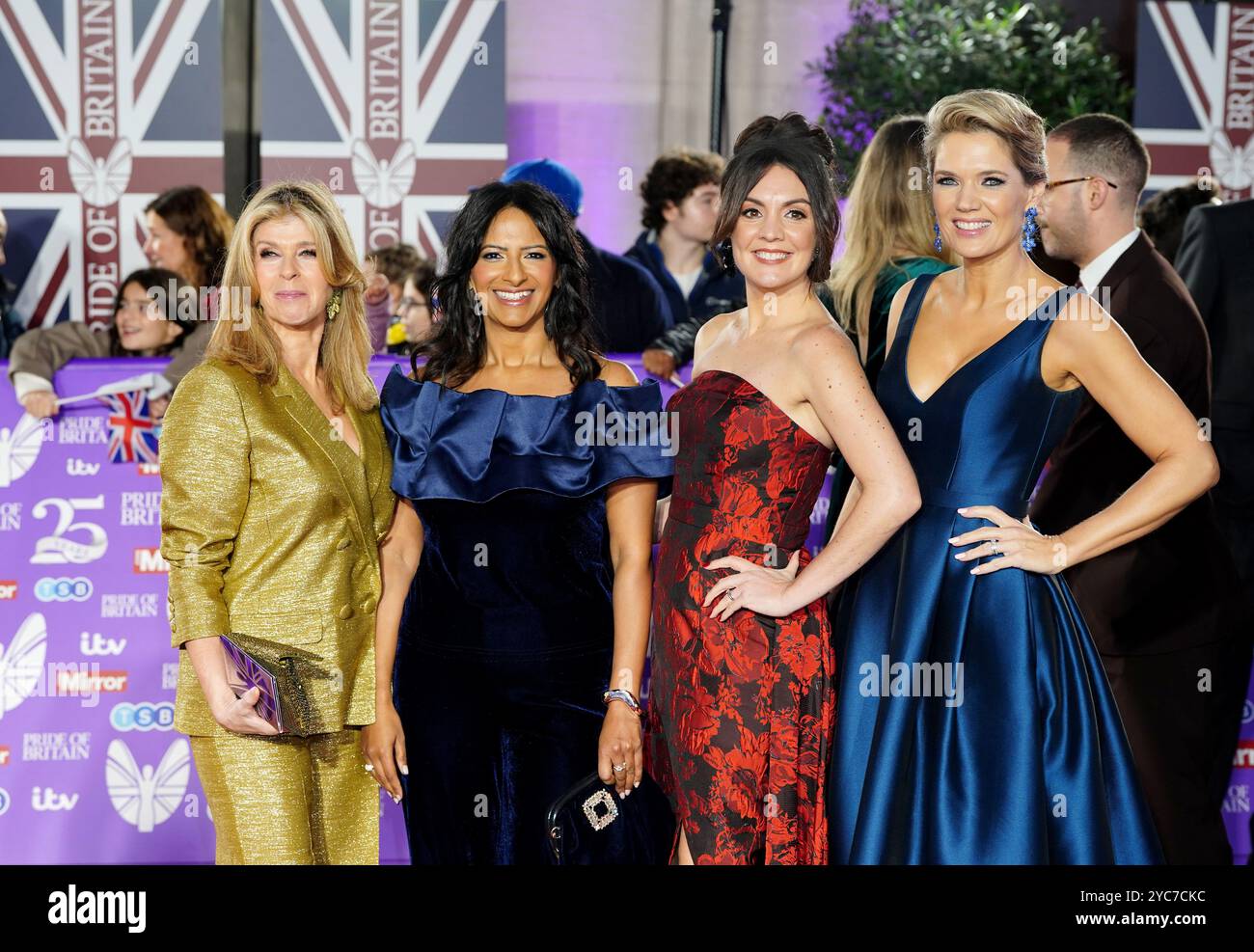 (left to right) Kate Garraway, Ranvir Singh, Laura Tobin and Charlotte ...
