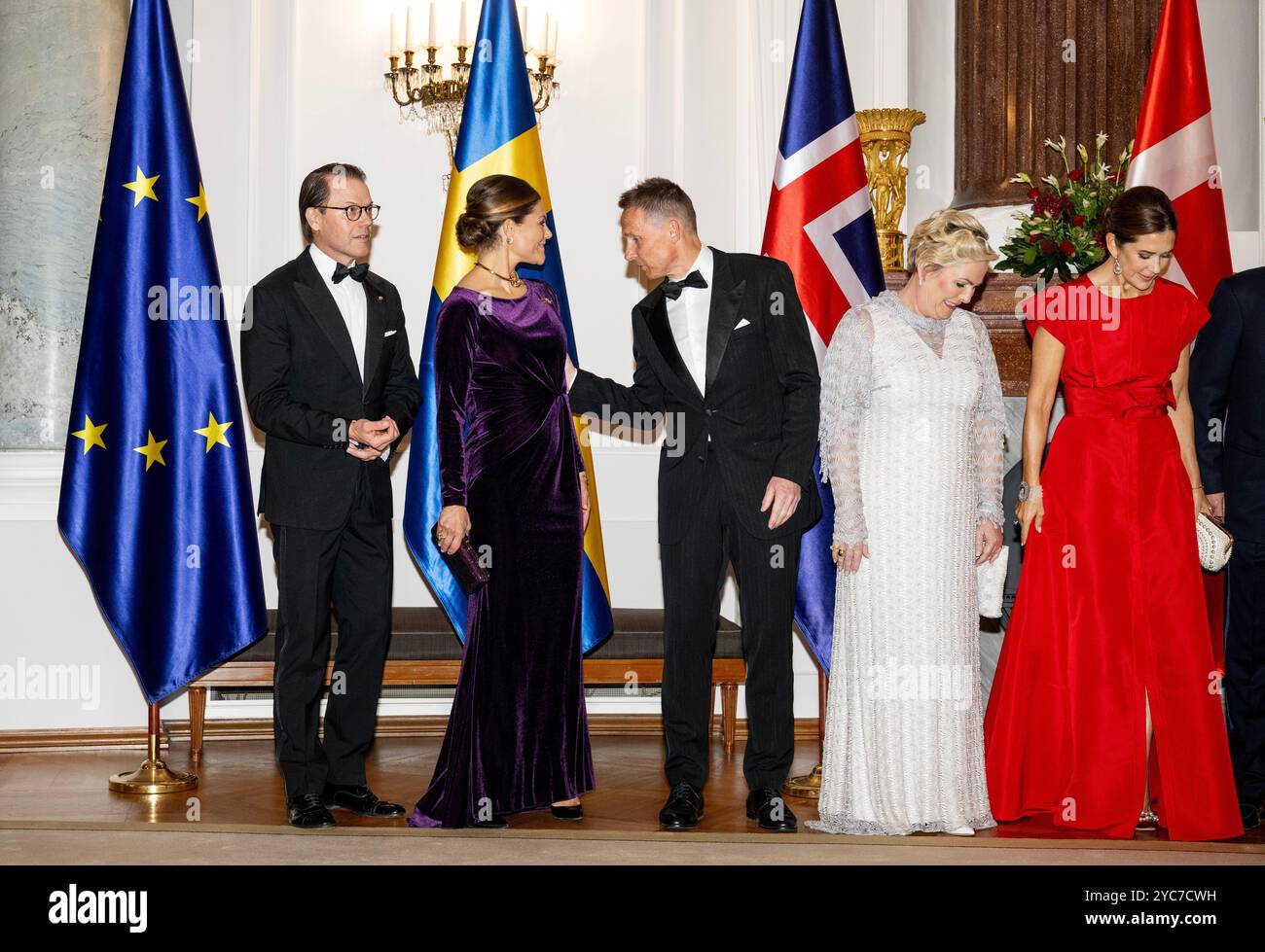 BERLIN, GERMANY 20241021Crown Princess Victoria and Prince Daniel of ...
