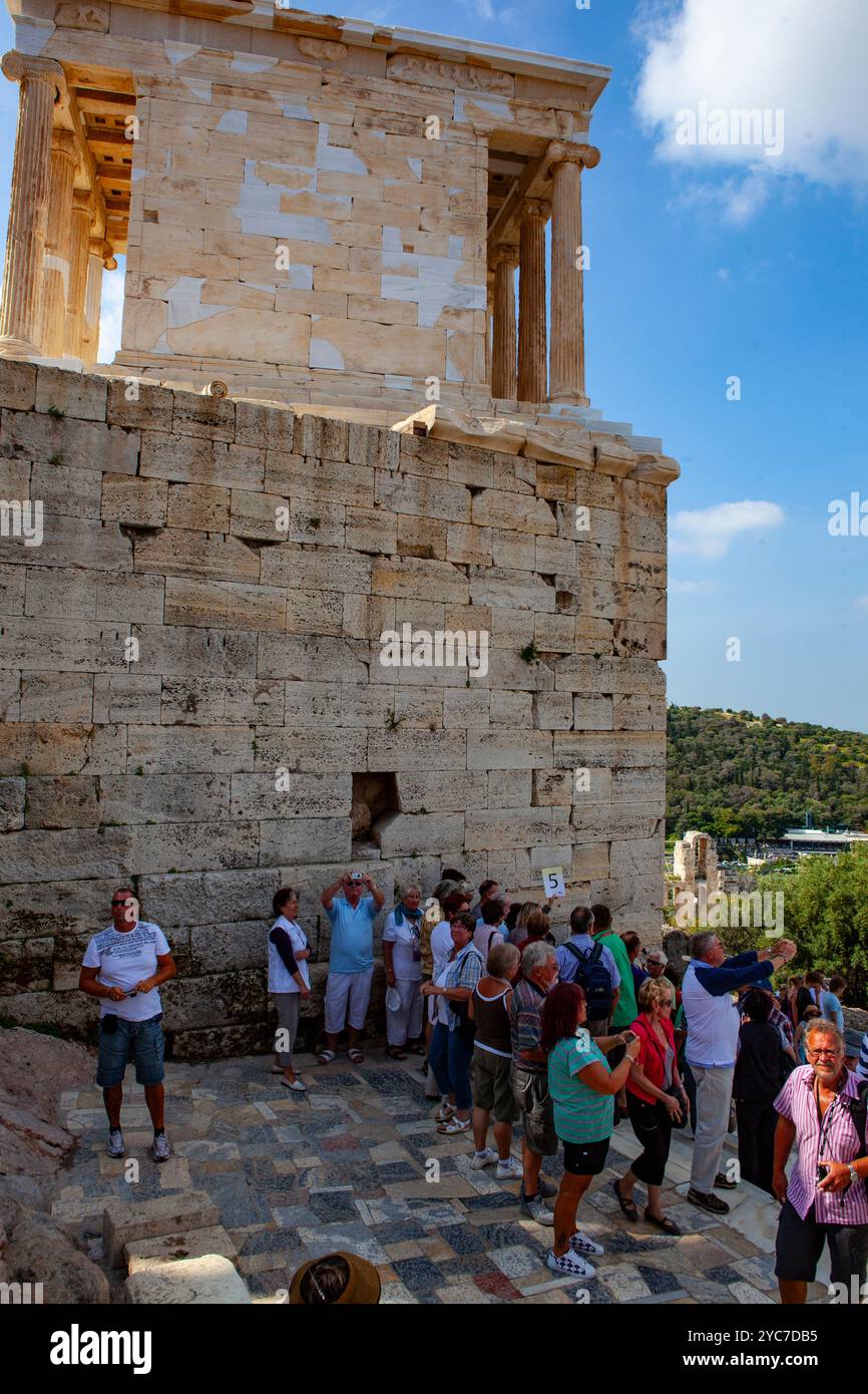 Propylaea , Acropolis of Athens. Athens, Greece Stock Photo - Alamy