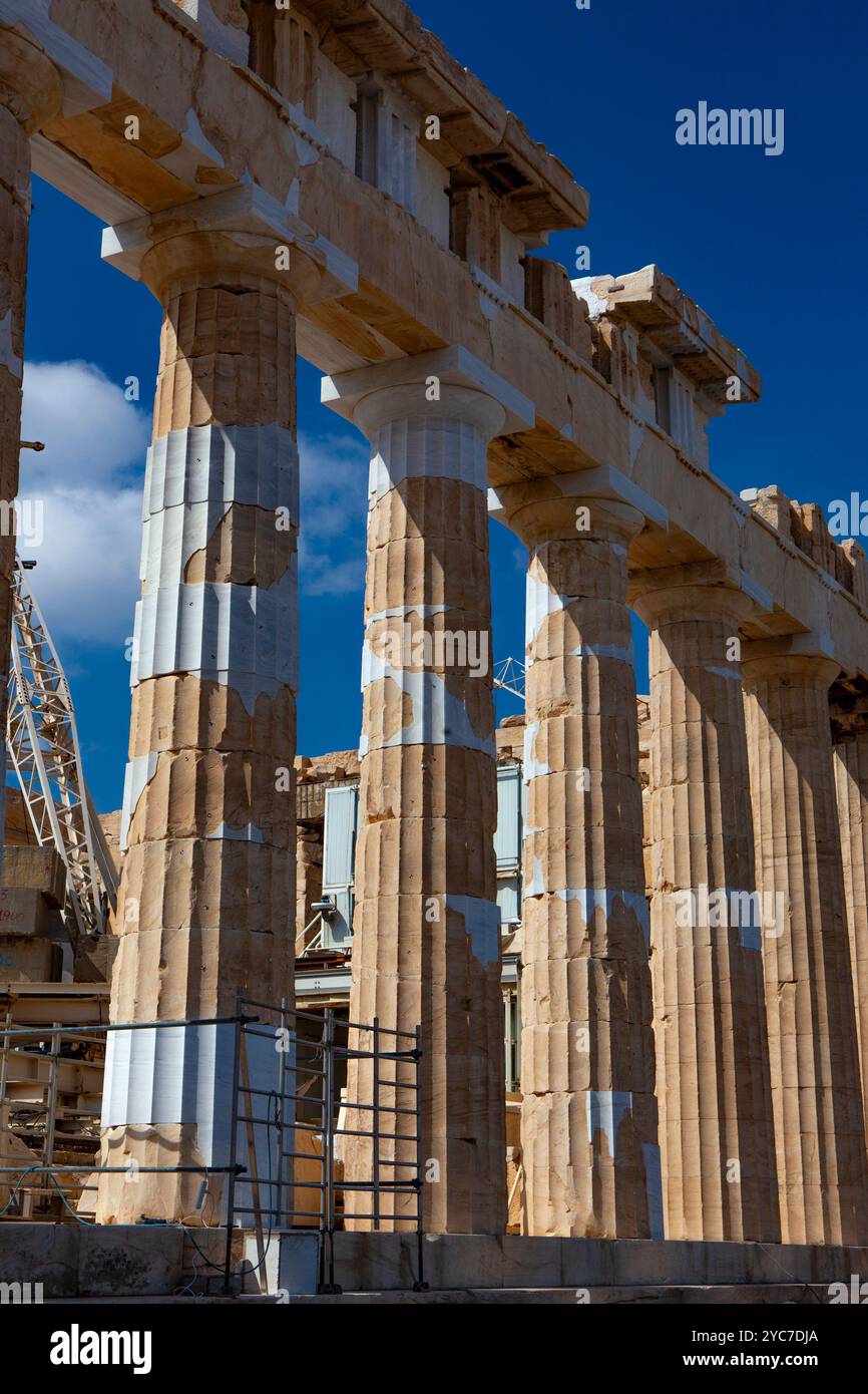 The Parthenon, Παρθενώνας, Acropolis of Athens. Athens, Greece Stock Photo - Alamy