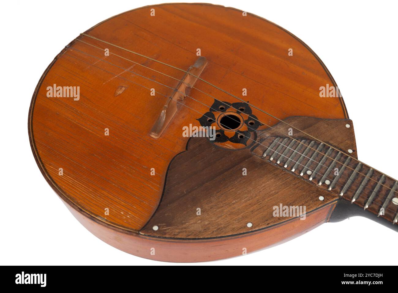 Ukrainian domra. Long-necked folk string instrument of the lute family ...