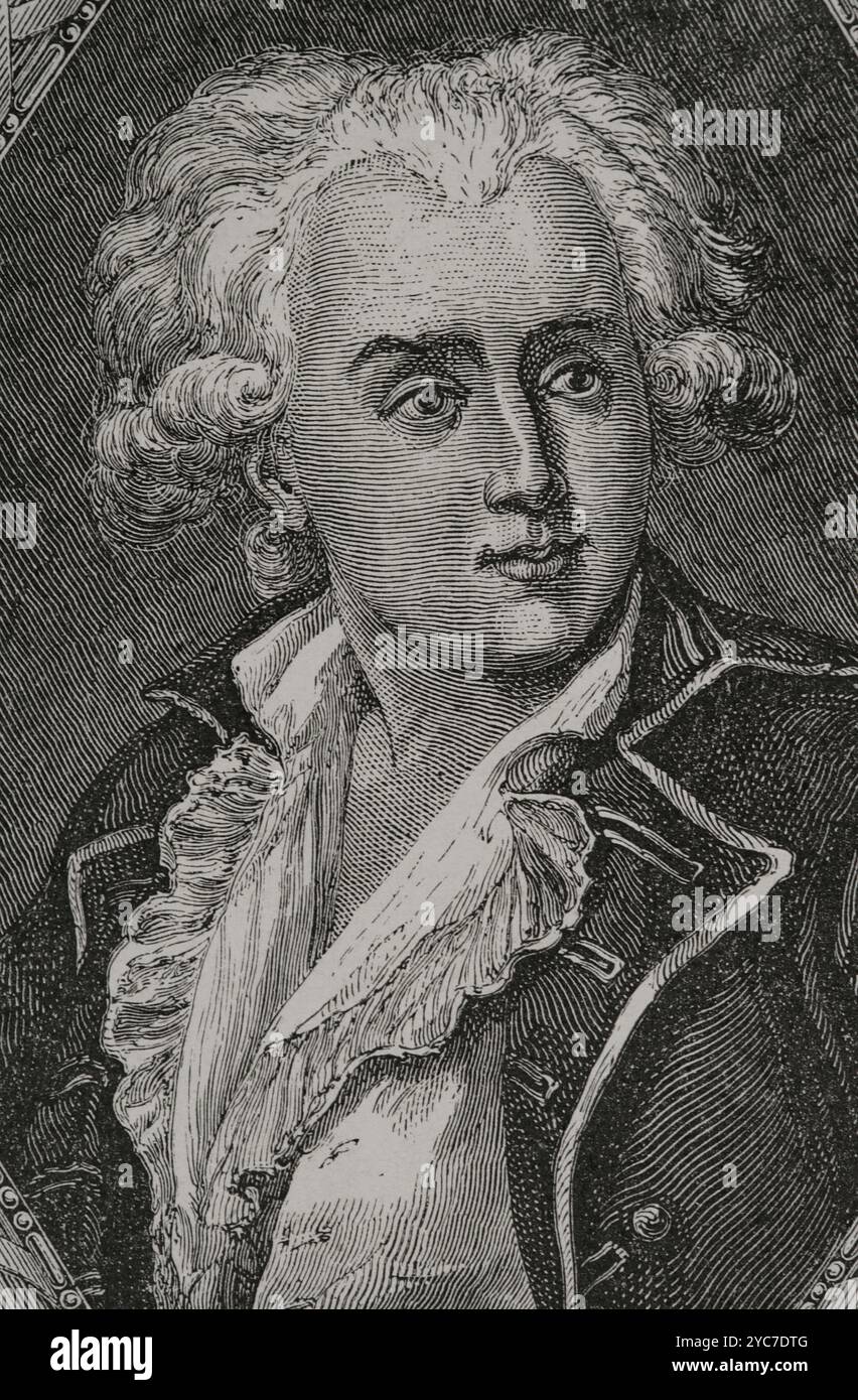 Nicolás Bergasse (1750-1832). French lawyer, philosopher and politician ...