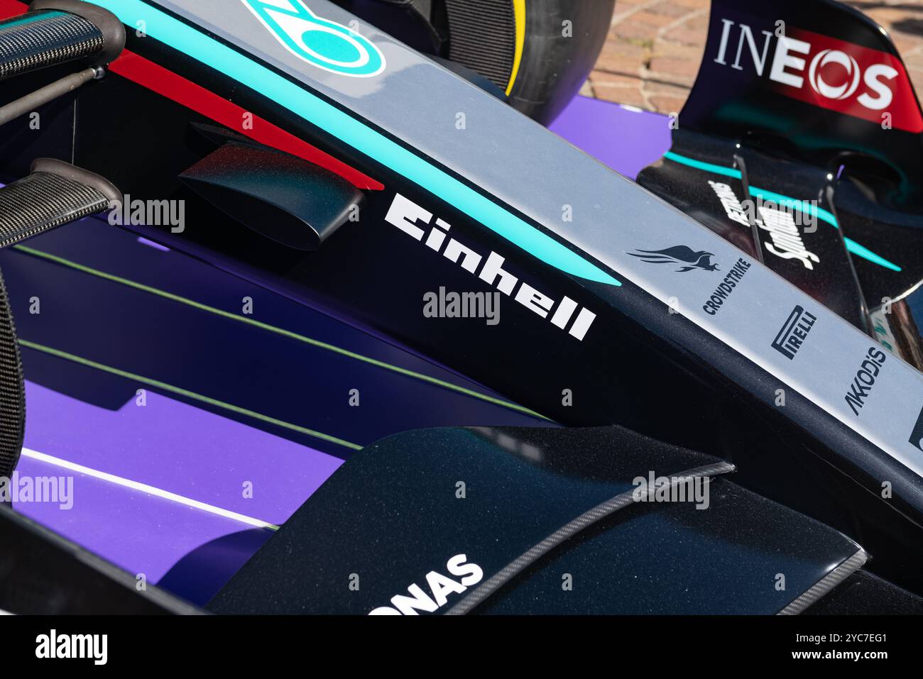particular car of the formula one team Mercedes, AMG PETRONAS, F1, one ...