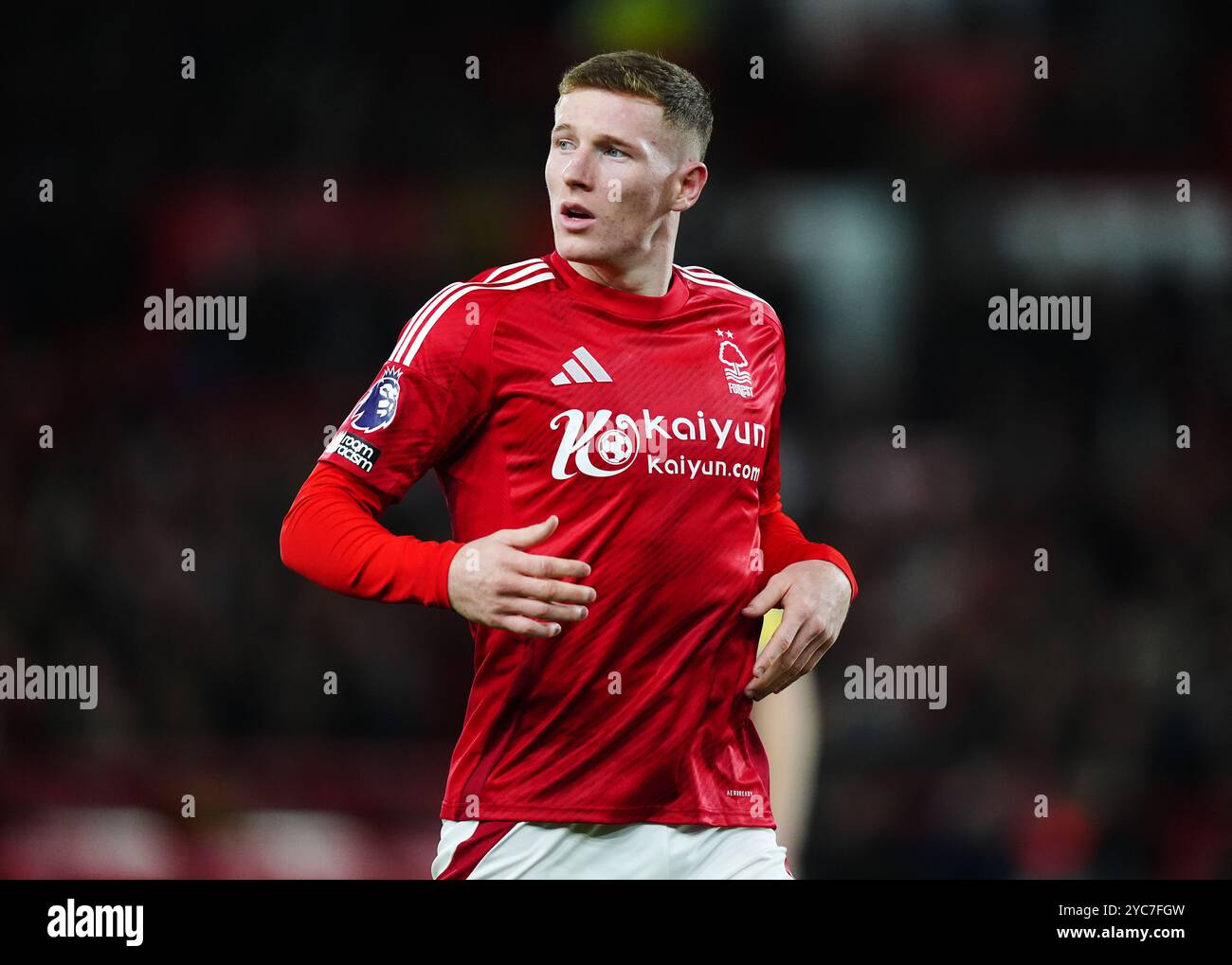 Nottingham Forest's Elliot Anderson during the Premier League match at ...