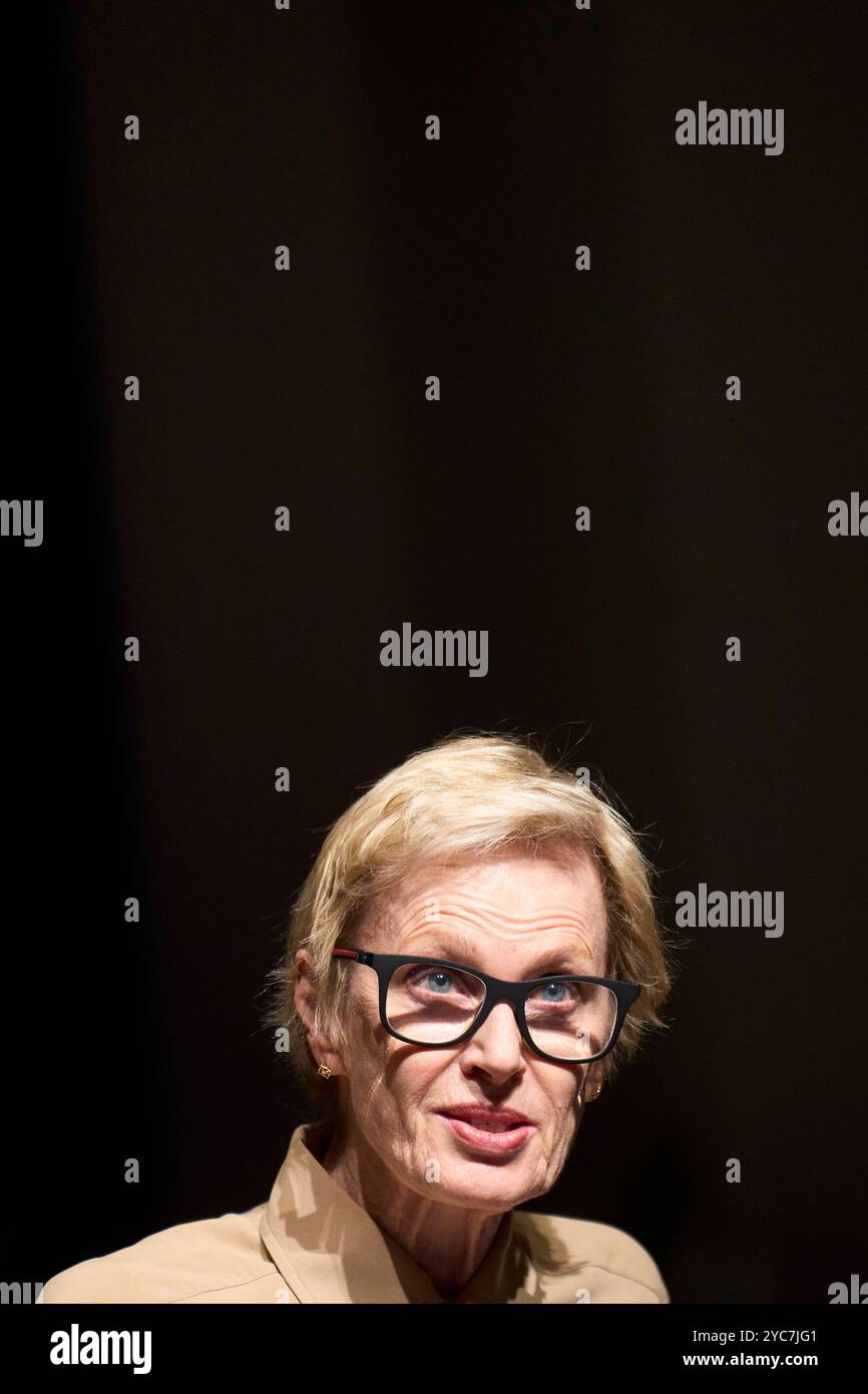 Madrid. Spain. 20241021, Siri Hustvedt attends 'Paul Auster' Tribute at ...