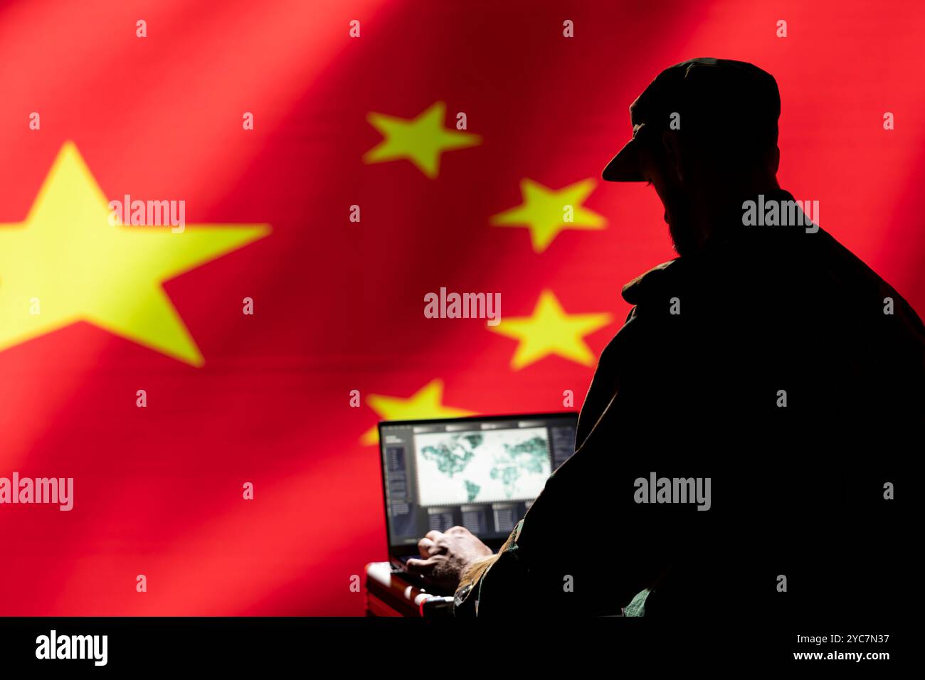 Chinese military intelligence officer collecting information to assist ...