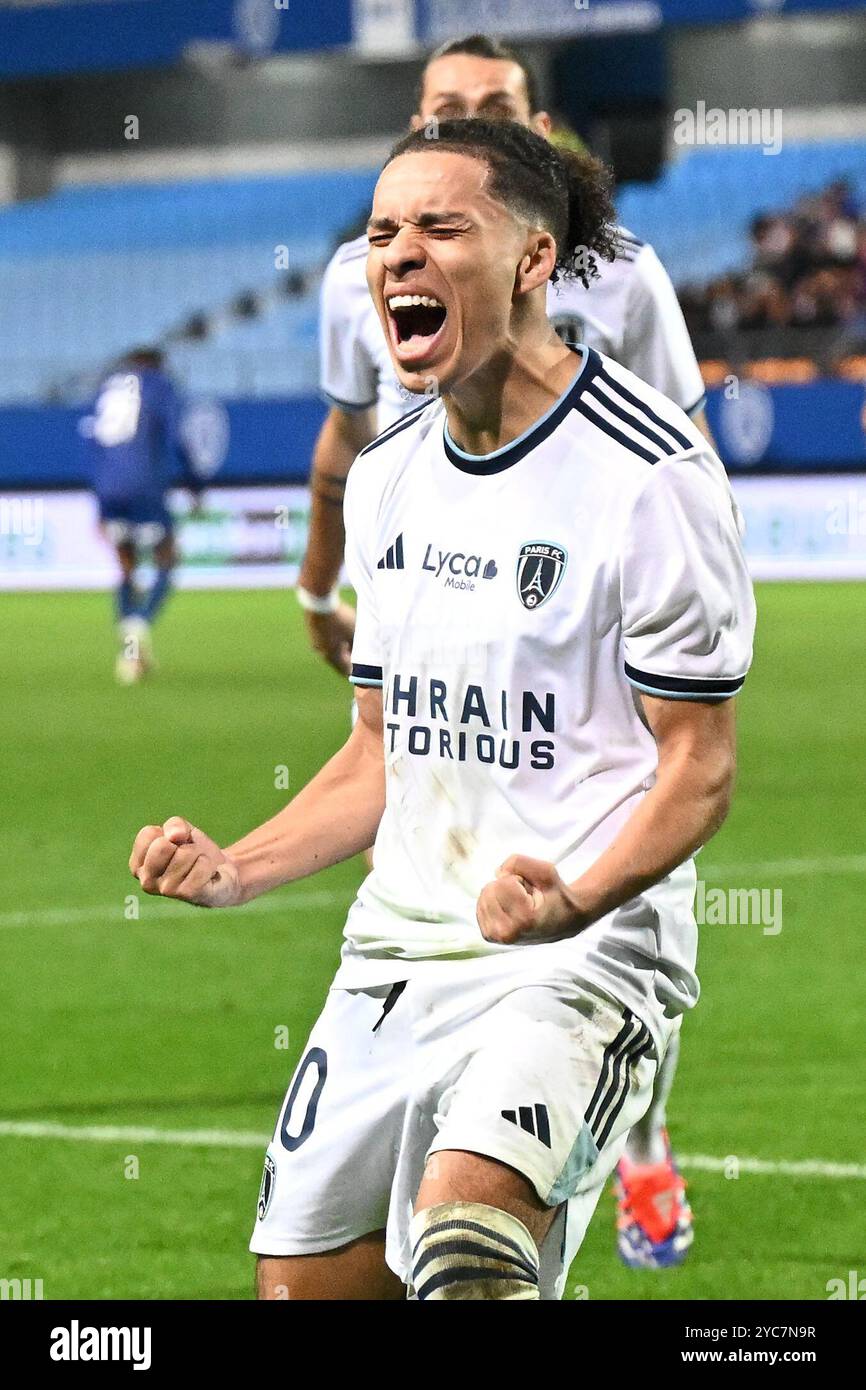 10 Ilan KEBBAL (pfc) during the Ligue 2 BKT match between Troyes and ...