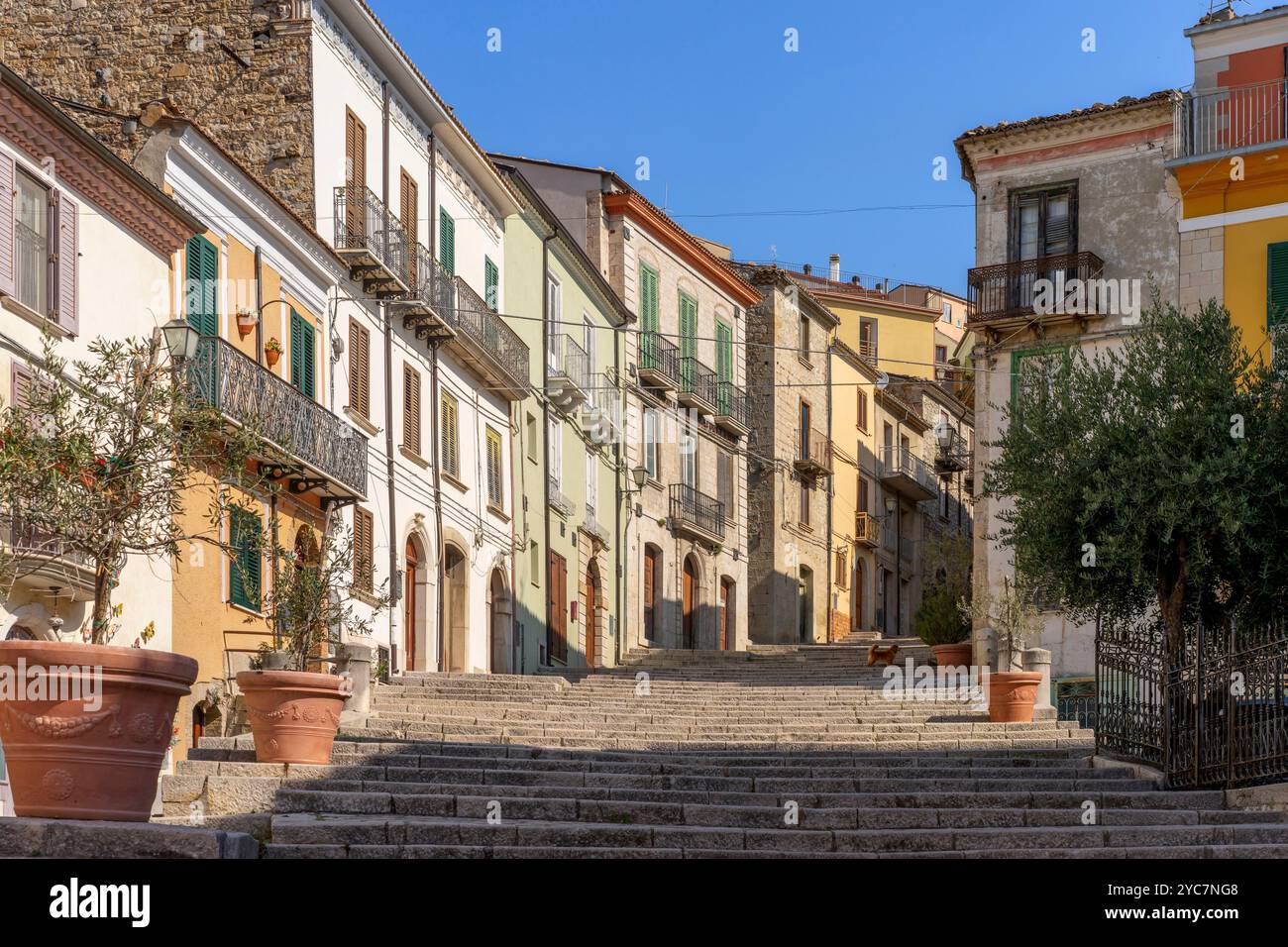 Old Town, Trivento, Campobasso, Molise, Italy Stock Photo - Alamy