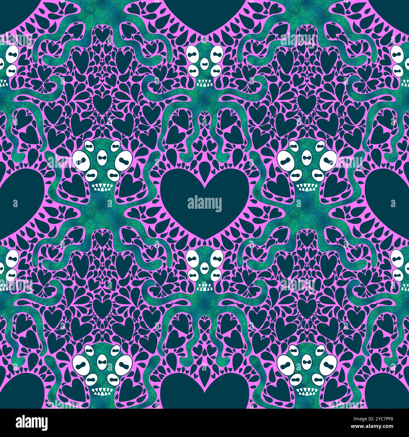 Summer animals seamless octopus pattern for wrapping paper and kids ...
