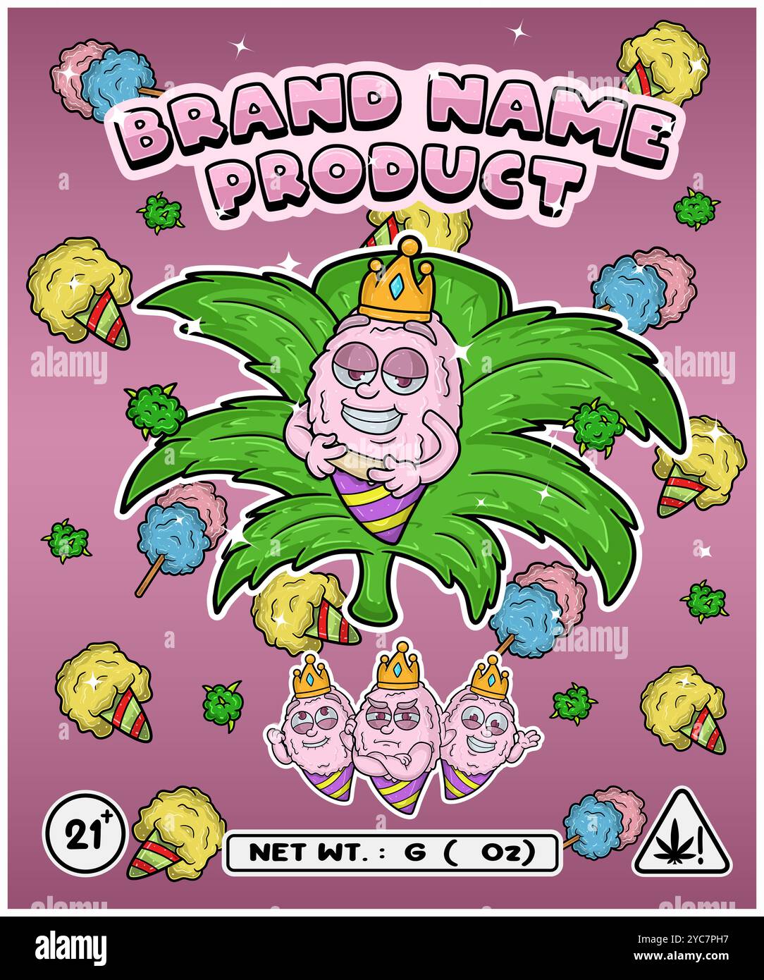 Cotton candy strain hi-res stock photography and images - Alamy